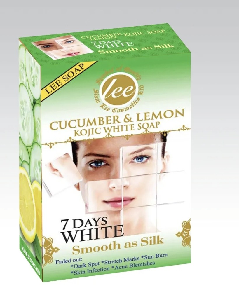 Lee savon concombre et citron 7 jours éclaircissant Kenamo Cosmétique